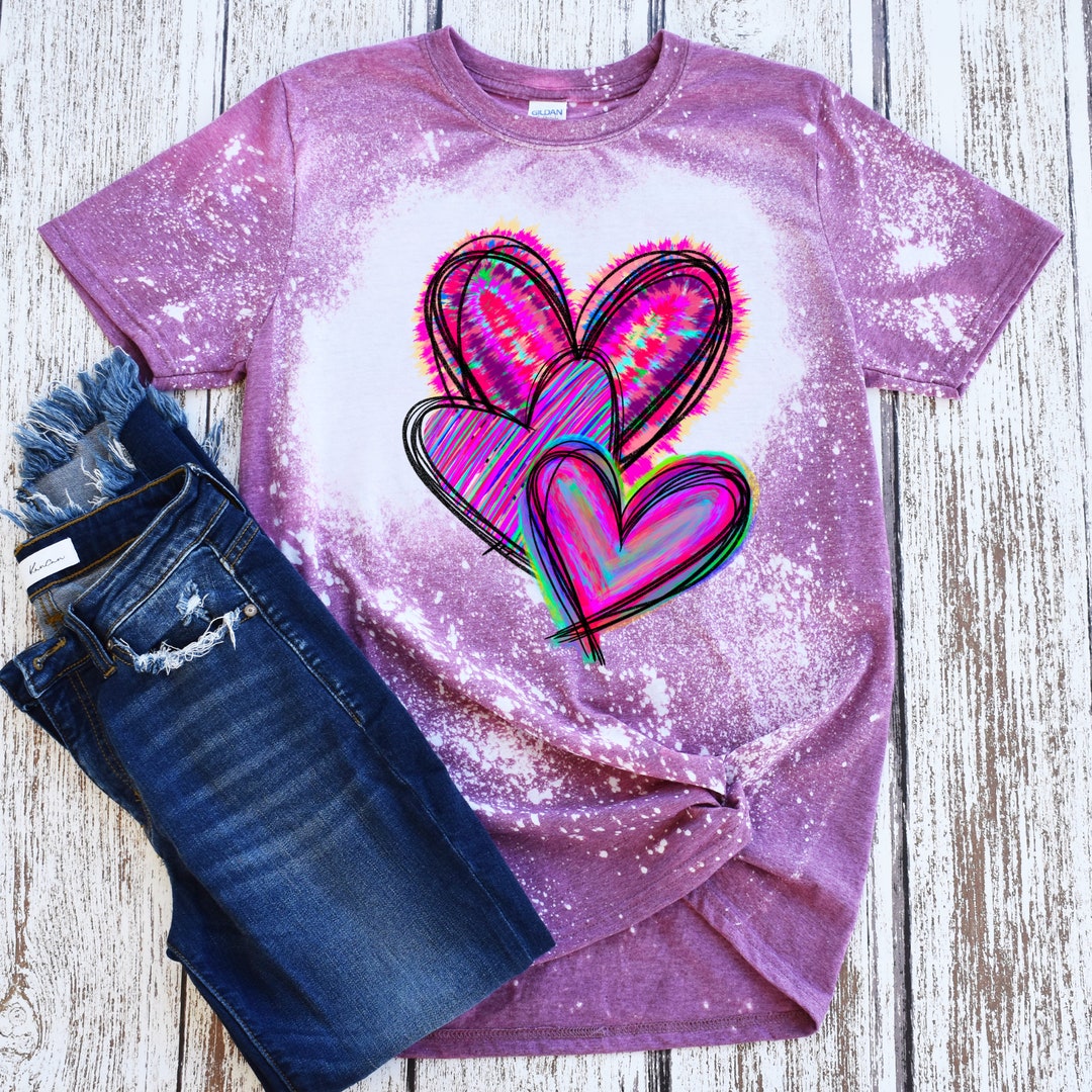 Hearts Clipart, Tie-dye, PNG Files, Sublimation Designs Downloads - Etsy