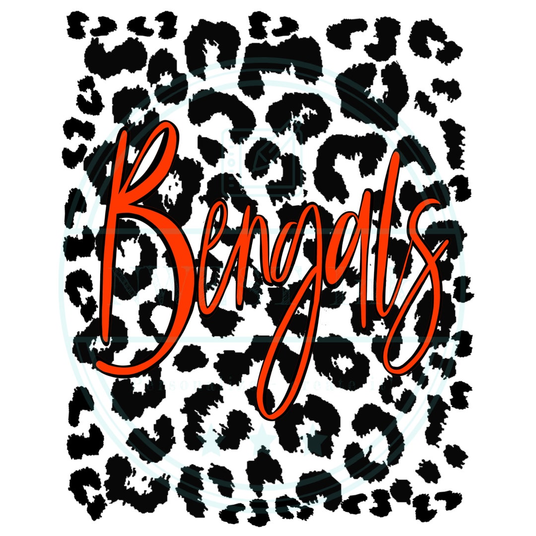 Cincinnati Bengals Football, Digital Download, Sublimation Designs ...