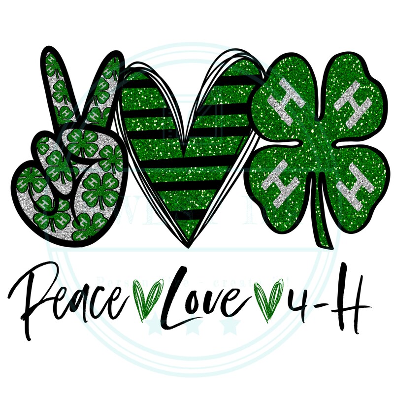 4h Svg - Etsy