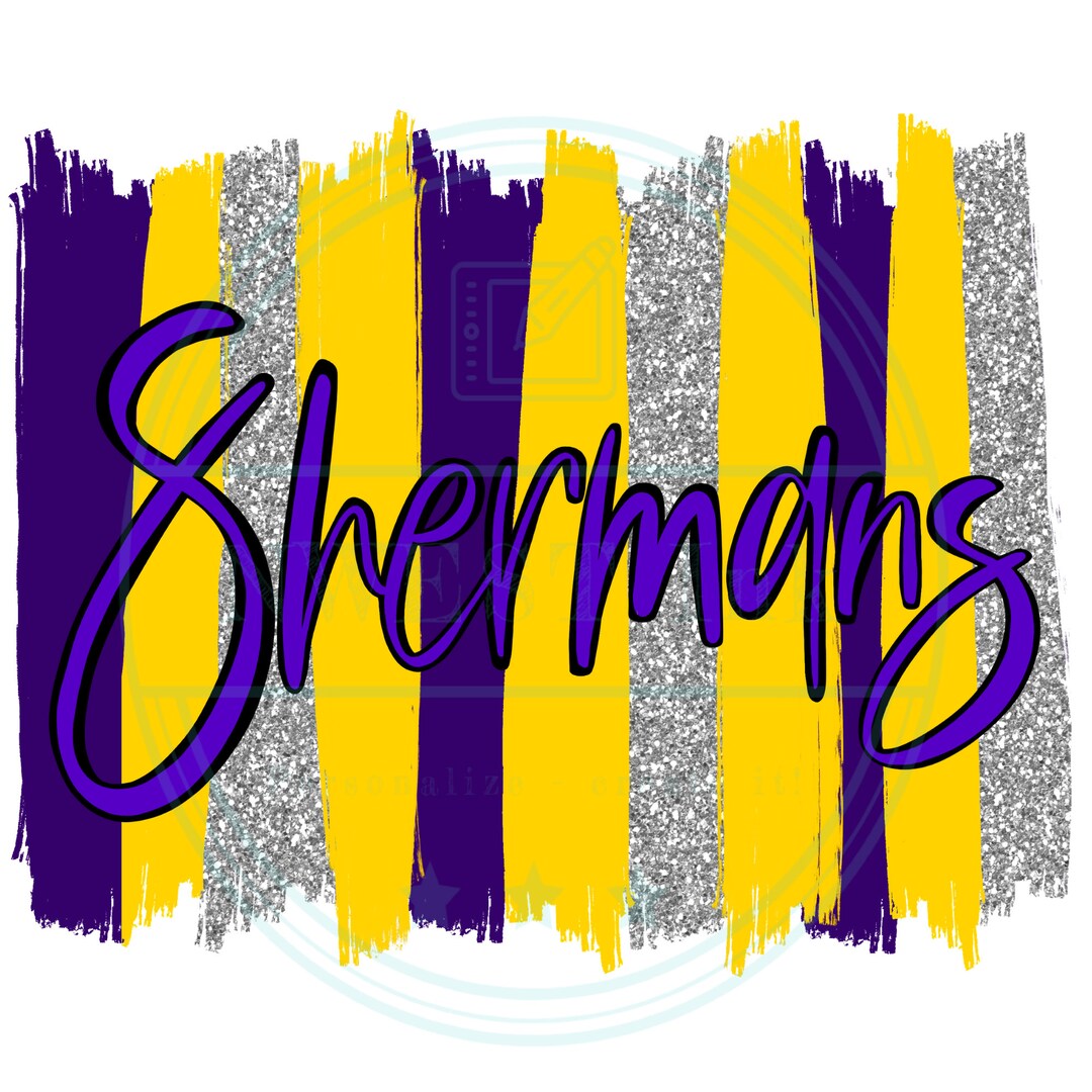 Unioto Shermans Football, Chillicothe, Ohio Strokes, Paint Stripes, Png ...