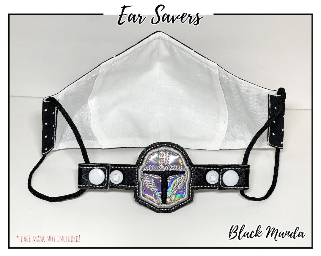 Embroidered Mask Extender I Ear Saver I Mask Strap I Cute Ear Saver I ...