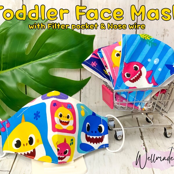 Shark Face Mask - Etsy