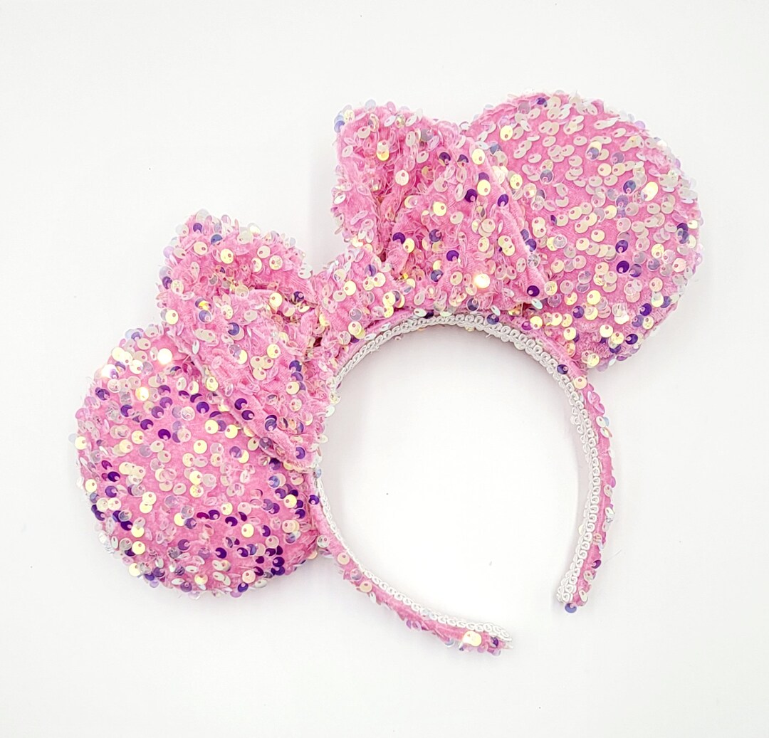 Pretty in Pink Minnie Ears, - Etsy