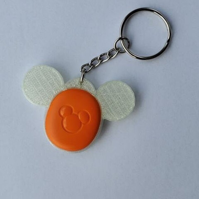 FLEXIBLE Puck Holder Keychain for Disney Magic Band 2.0 - Etsy