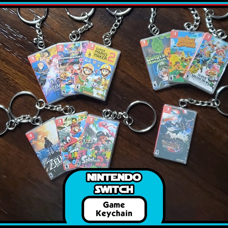 Mini Game Keychains - Etsy