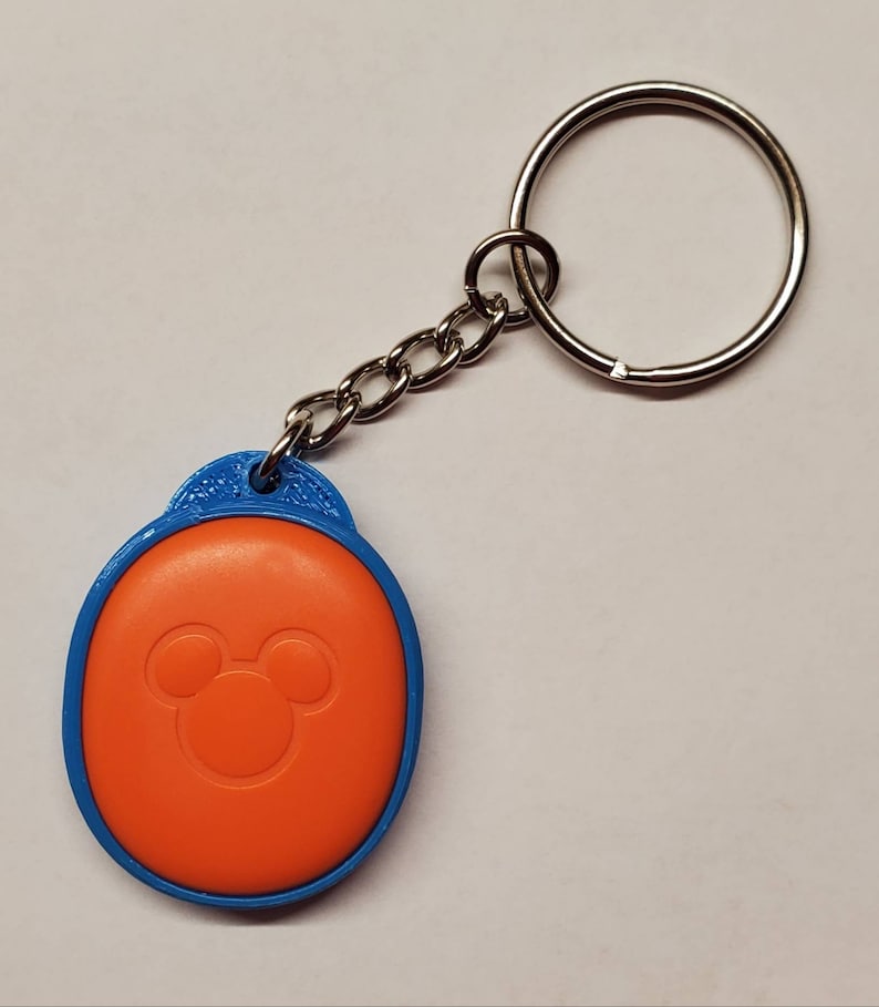 FLEXIBLE Magic Puck Holder (keychain) for Disney Magic Band+ & 2.0 RFID ...
