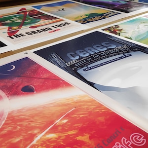 NASA JPL Posters Full Set 16 Prints 13" X 19" Space Tourism Exoplanet ...