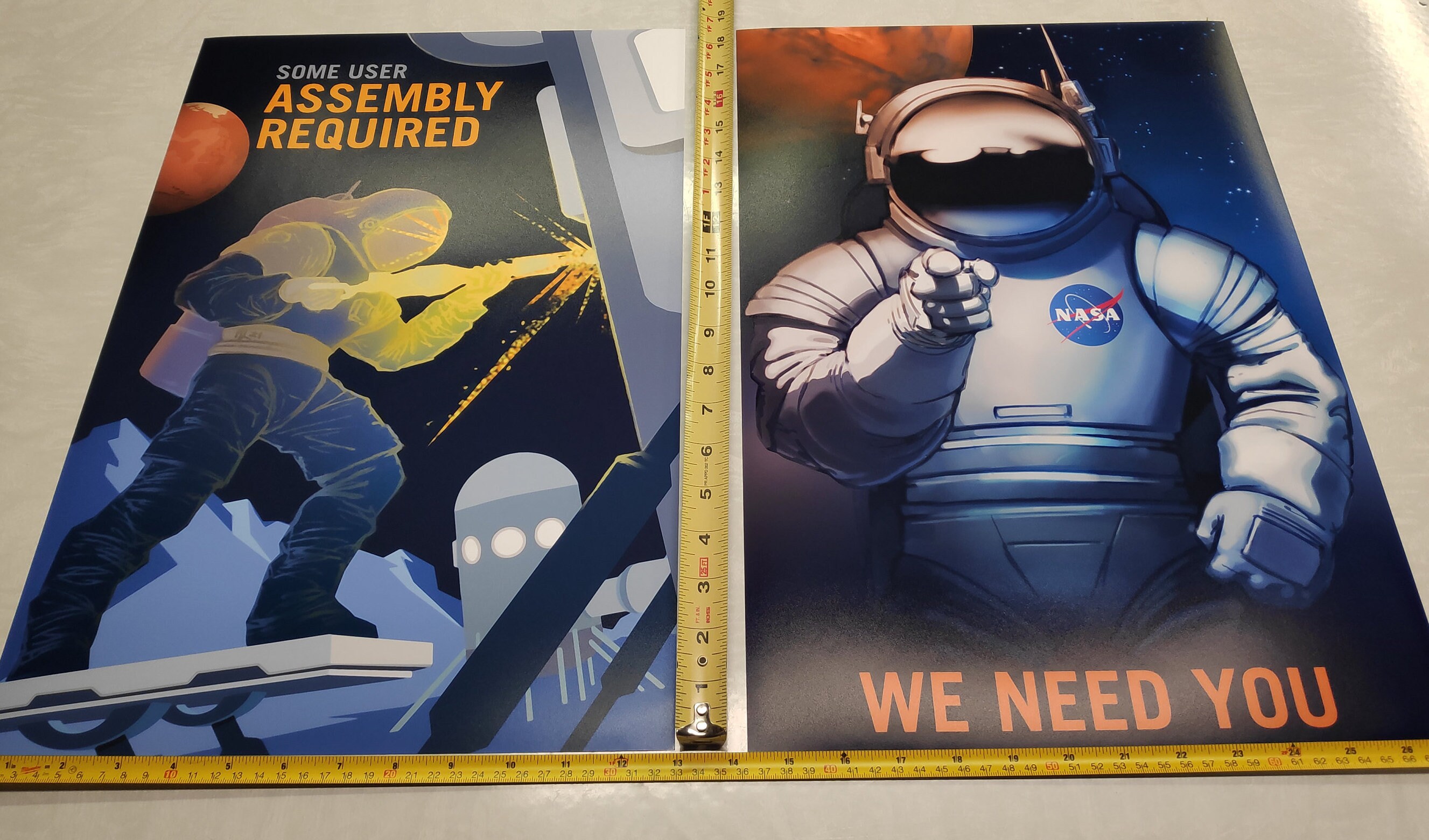 NASA Mars Explorers Wanted Posters Full Set 8 Prints 19 - Etsy.de