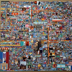 Reddit R/place 2022 Poster 36"x36" 24"x24" 16"x16" 13"x13" Before ...