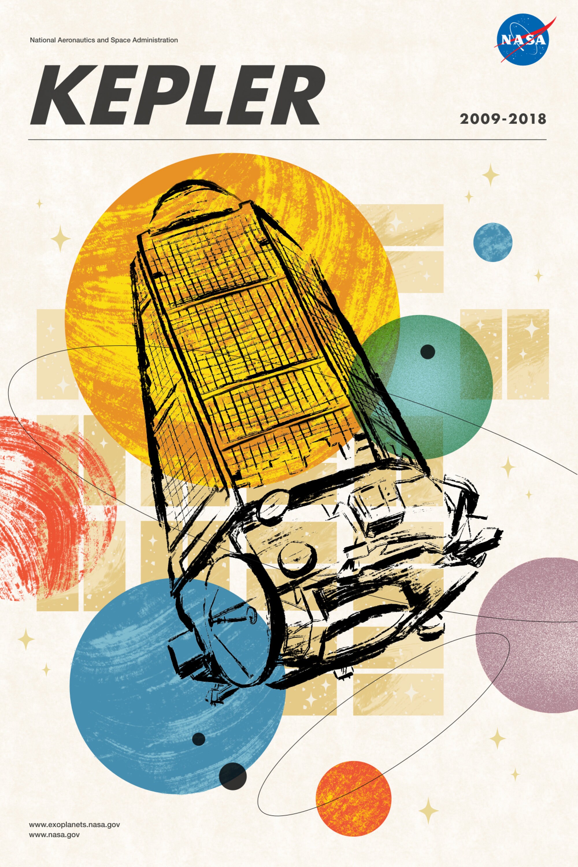 NASA Posters: Space Telescope Poster Series JPL Exoplanet Space Travel ...