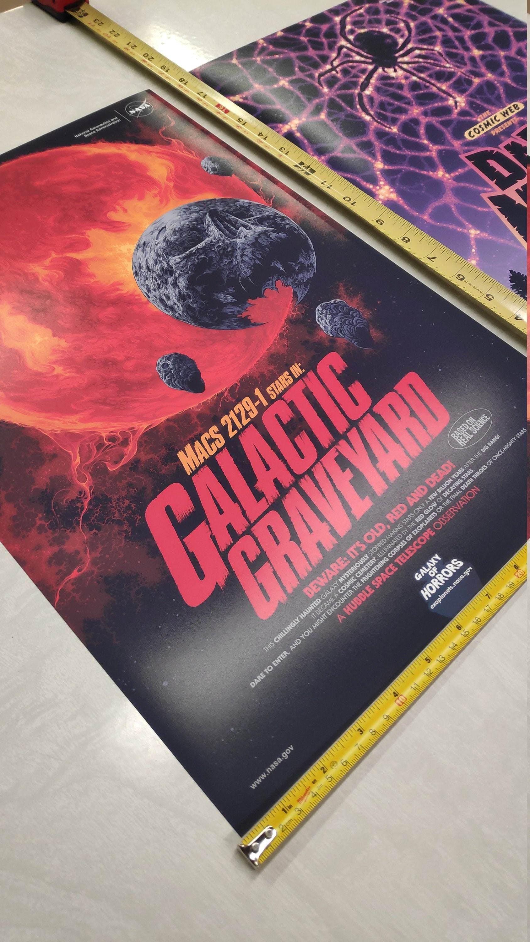 NASA Galaxy of Horrors Posters Full Set 9 Prints 13" X 19" - Etsy