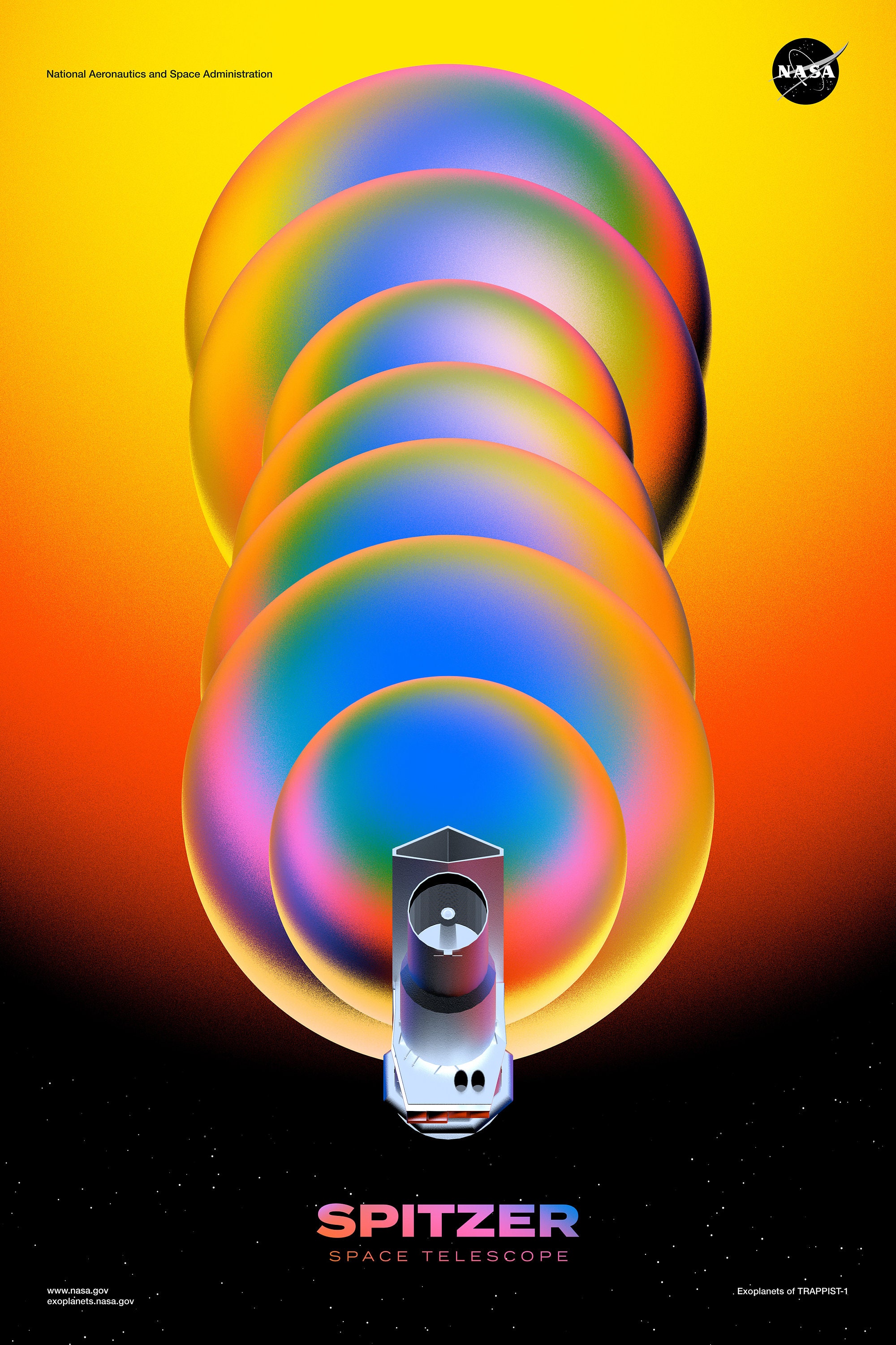 NASA Posters: Space Telescope Poster Series Full Set 6 Prints 13" X 19 ...