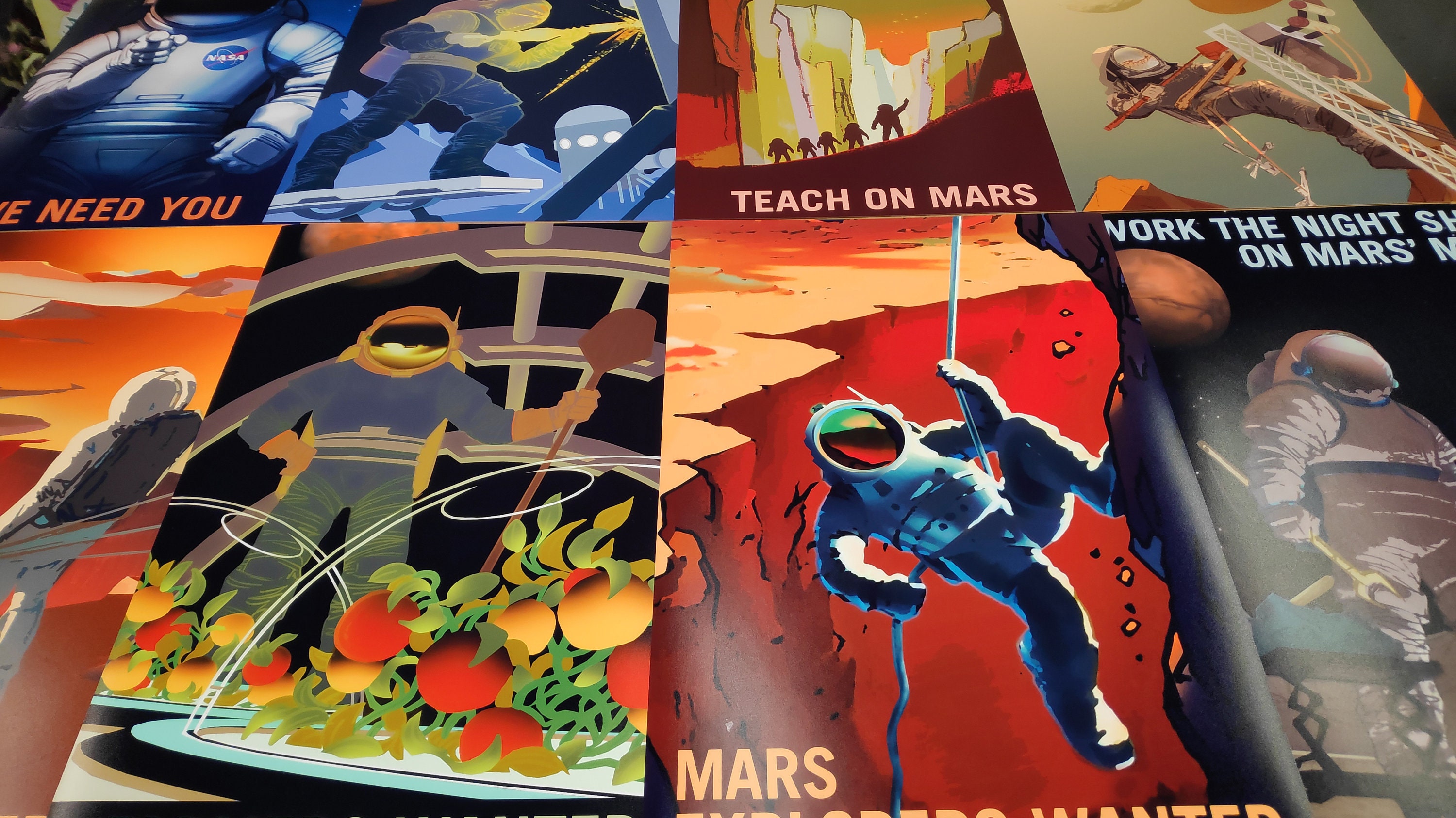 NASA Mars Explorers Wanted Posters Full Set 8 Prints 19 | Etsy NASA Mars Explorers Wanted Posters Full Set 8 Prints 19 | Etsy
