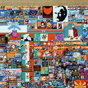 Reddit R/place 2022 Poster 36"x36" 24"x24" 16"x16" 13"x13" Before ...