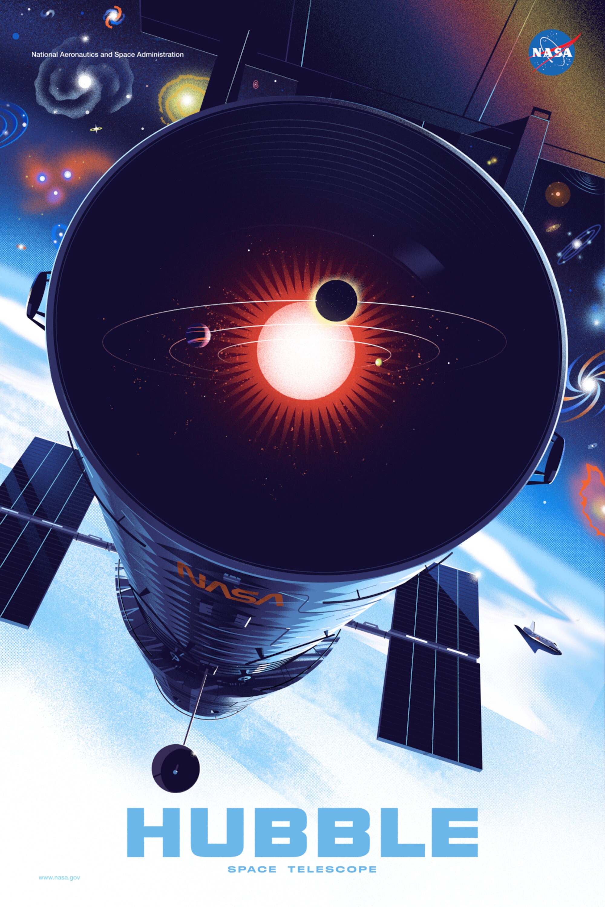 NASA Posters: Space Telescope Poster Series Full Set 6 Prints 13" X 19 ...