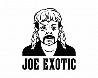 Joe Exotic Svg - Etsy
