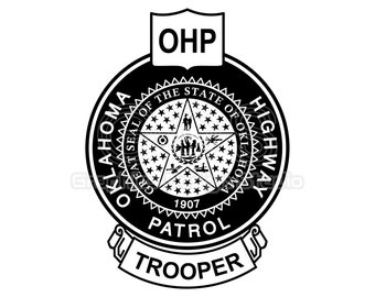 Oklahoma Highway Patrol Svg | Etsy