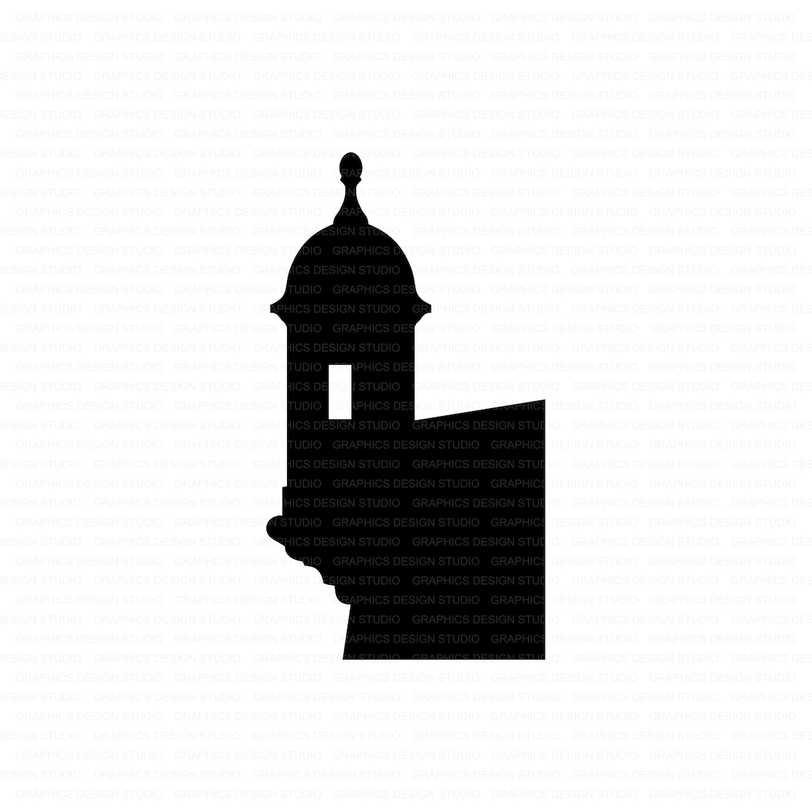 Puerto Rico Garita El Morro Silhouette SVG Vector Sticker | Etsy España
