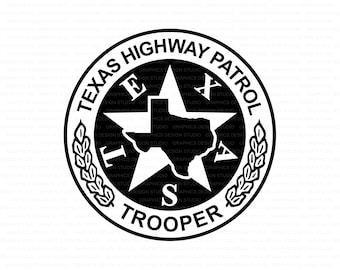 Texas Highway Patrol | Etsy