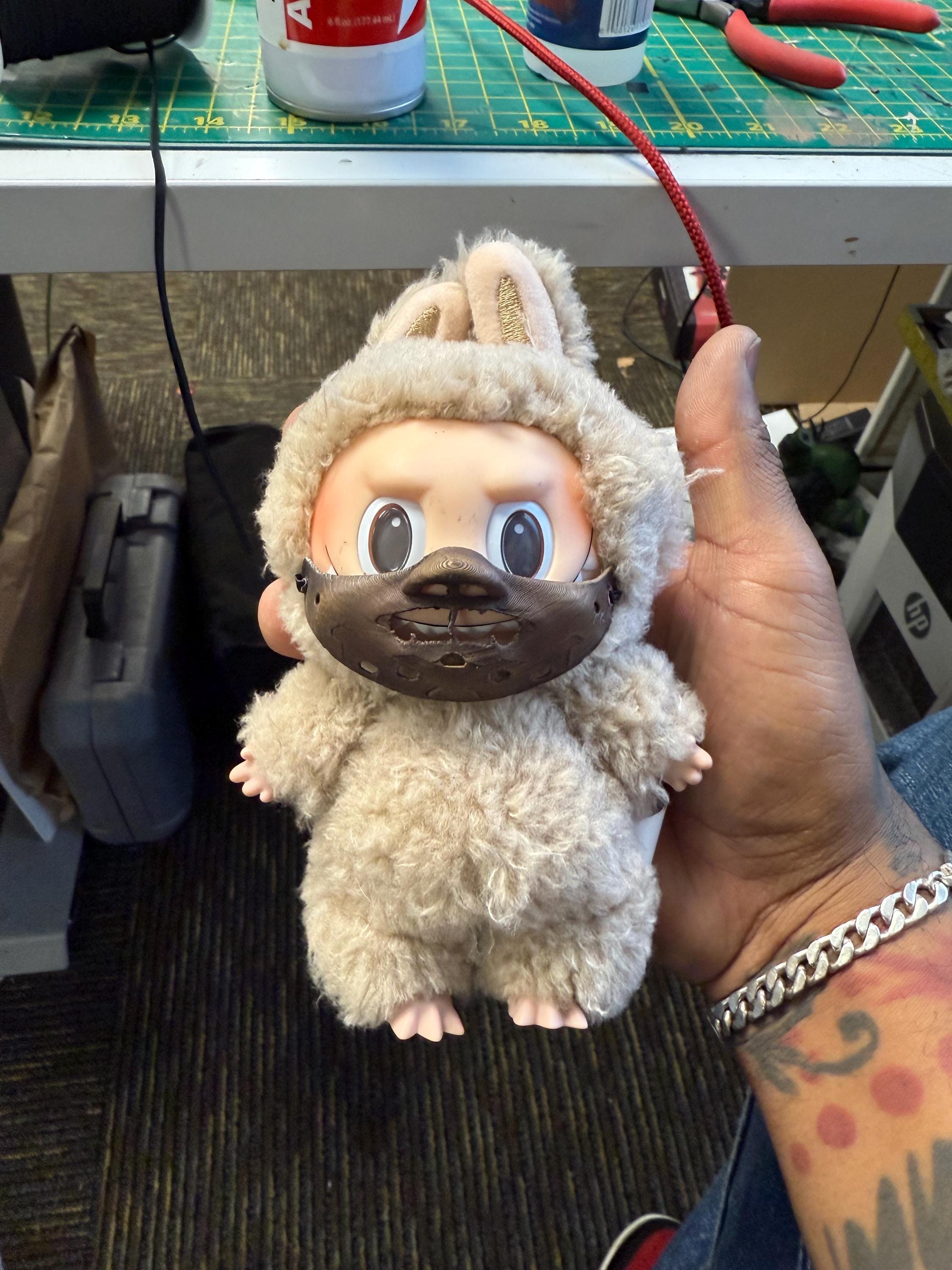 Hannibal Mask for Labubu – 3D Printed Horror Accessory Inspired by ...