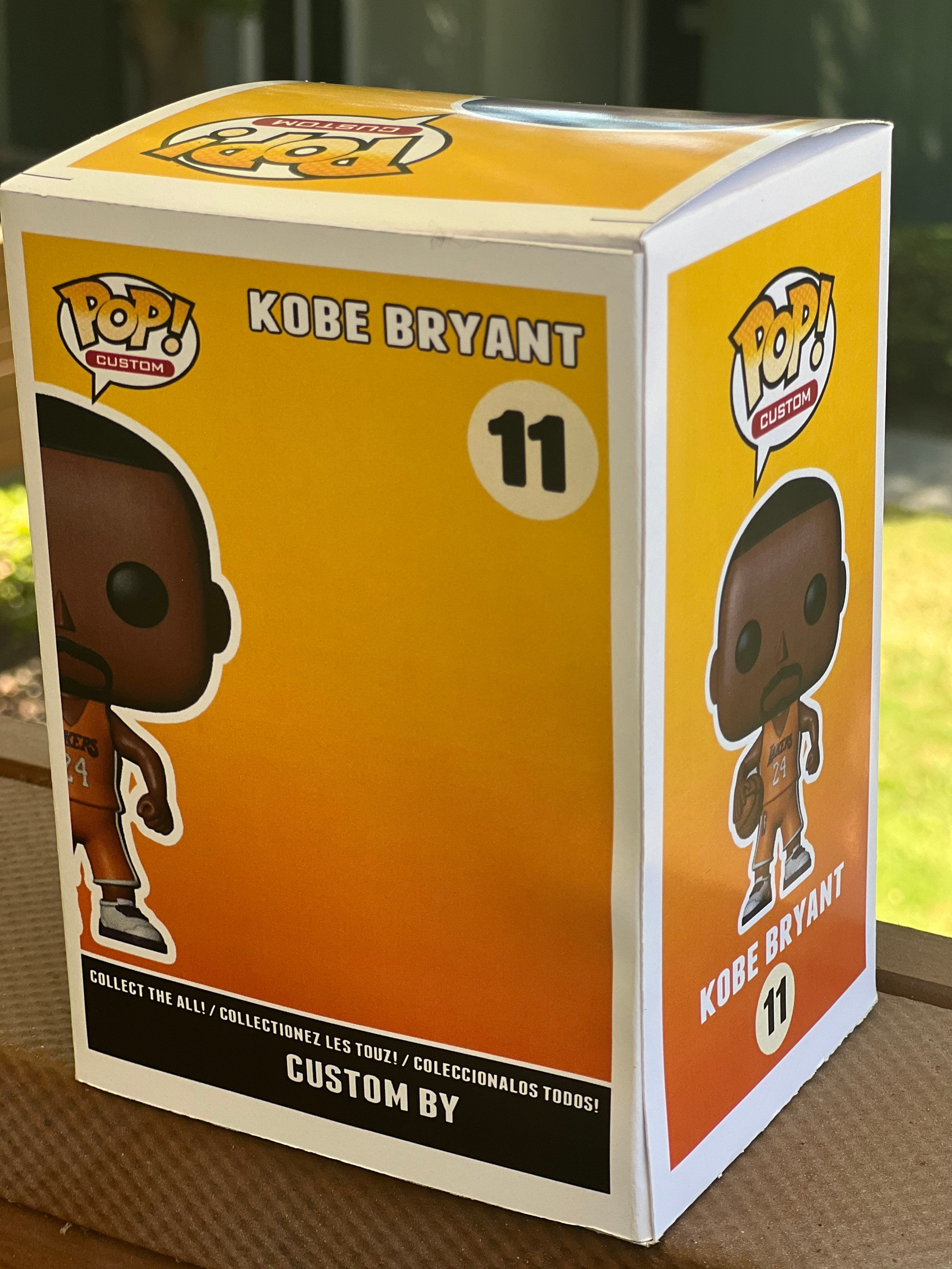 Kobe Bryant Mamba Mentality Funko Inspired Figure Handmade Lakers Doll ...