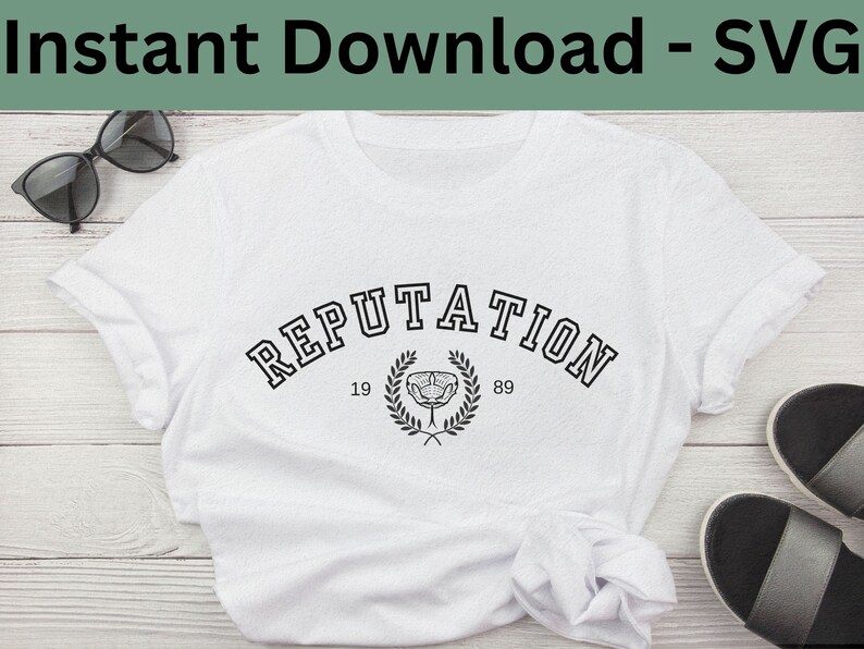 Taylor Swift Reputation Collegiate SVG File SVG Files for Swifties SVG ...