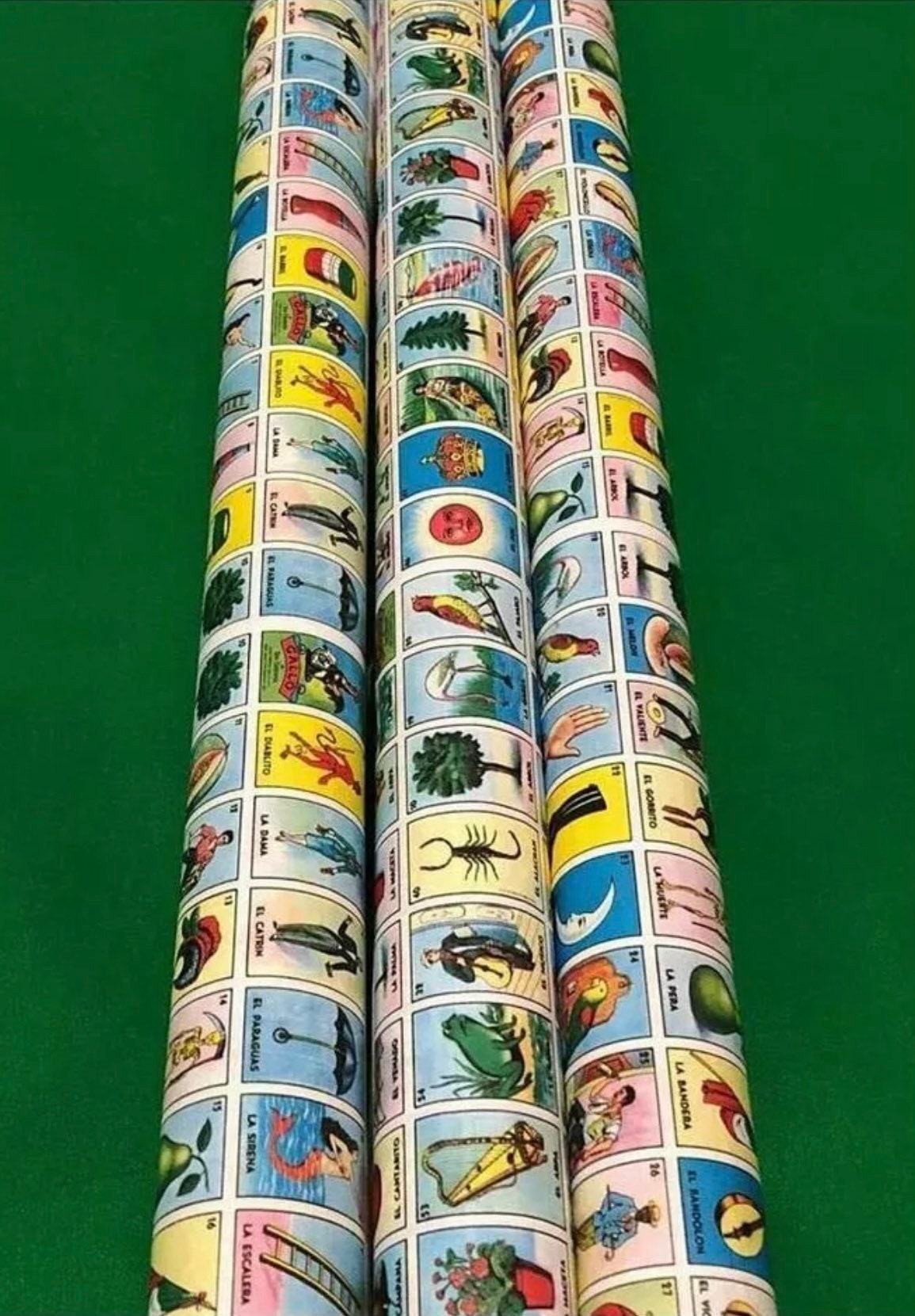 Authentic Mexican Loteria Bingo Chalupa Game Poster Rolls Make | Etsy