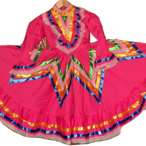Folklorico Girls Dress - Etsy
