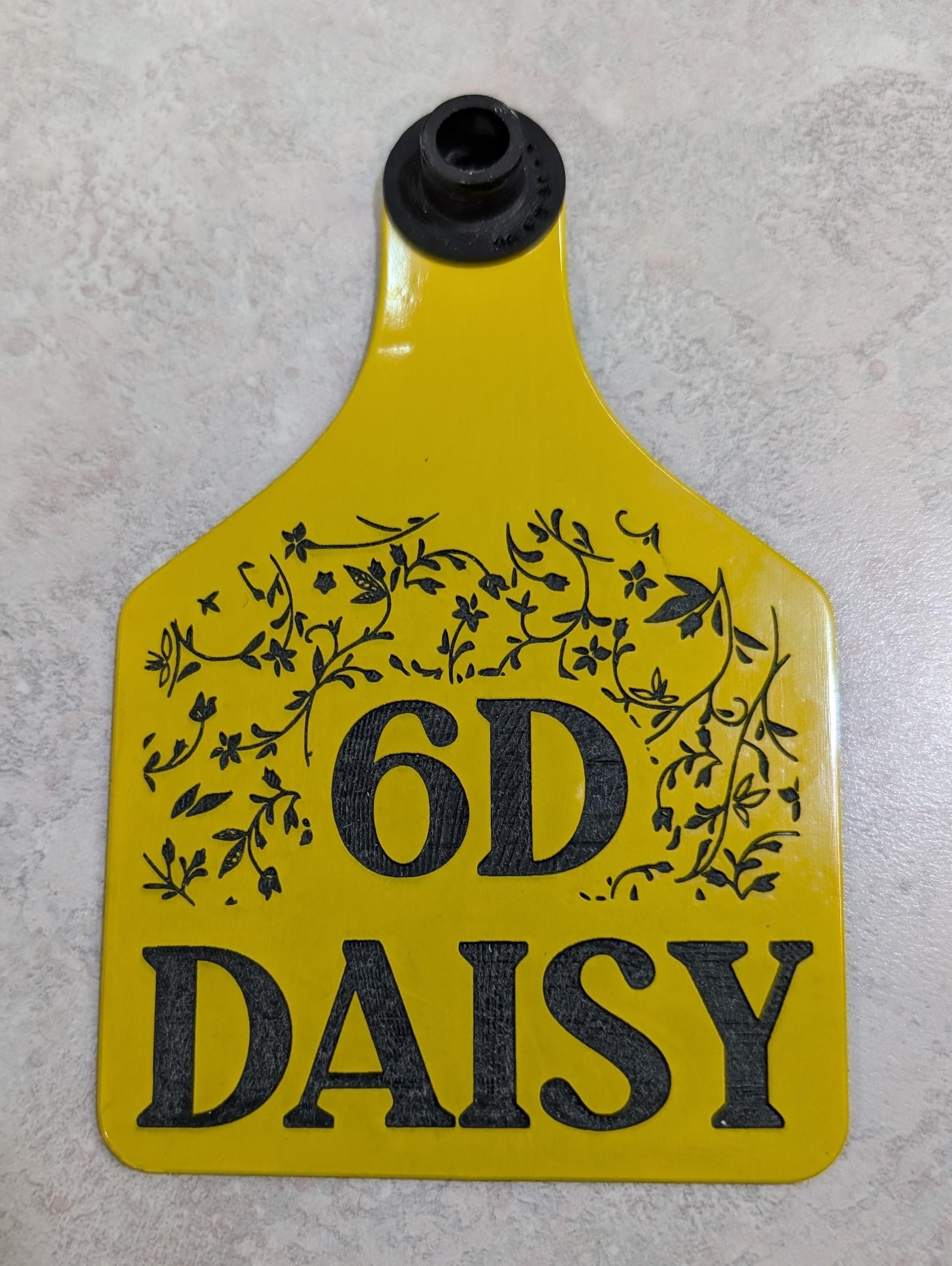 Custom Made Laser-etched Cow Ear Tags - Durable Personalized Ritchey ...