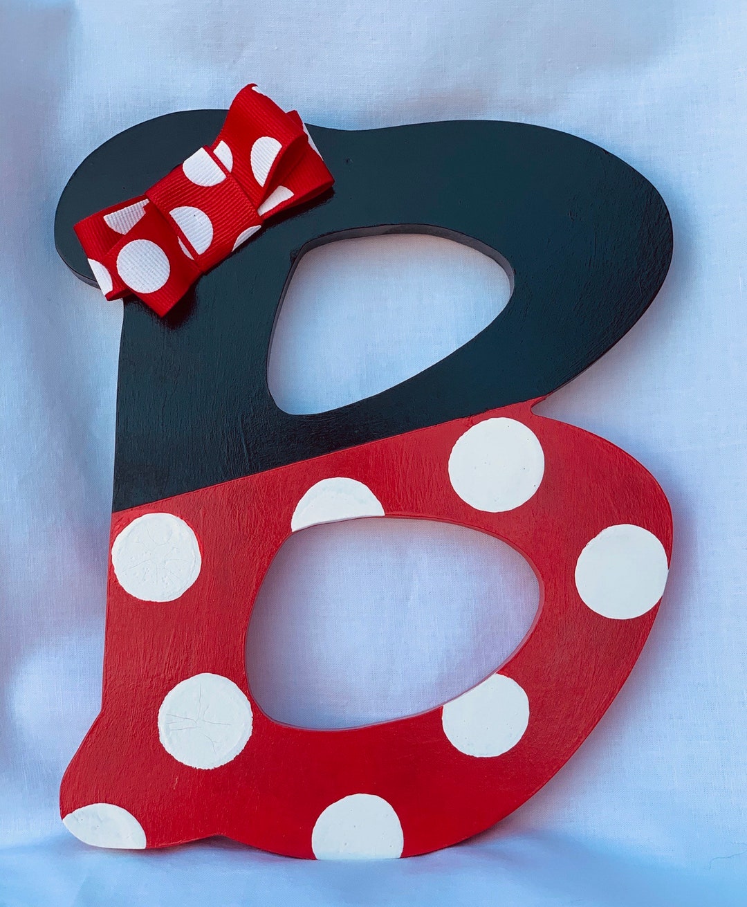 Disney/minnie Mouse Inspired 9 Custom Letters - Etsy