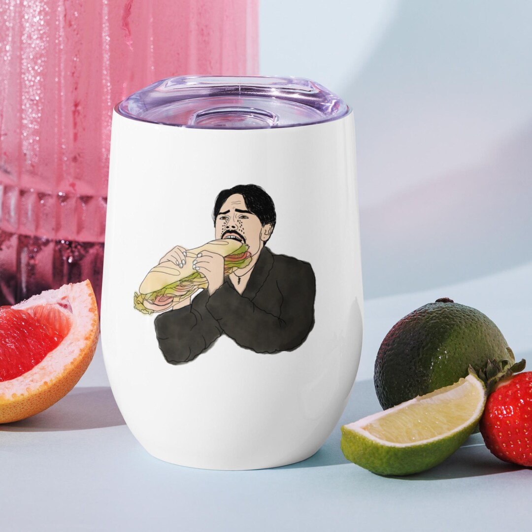 Sandoval's Sad Sandwich Wine Tumbler - Etsy