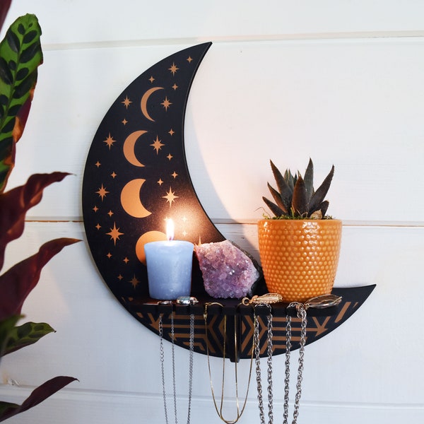 Moon Phase Shelf - Etsy