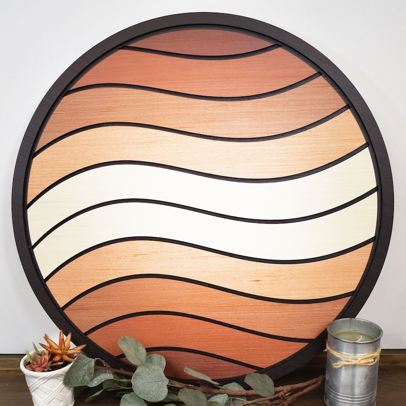Round Wall Art - Etsy