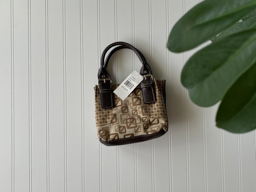 Vintage Nine West Mini Top Handle Purse | Y2k 00's Mini Fashion Bag in ...