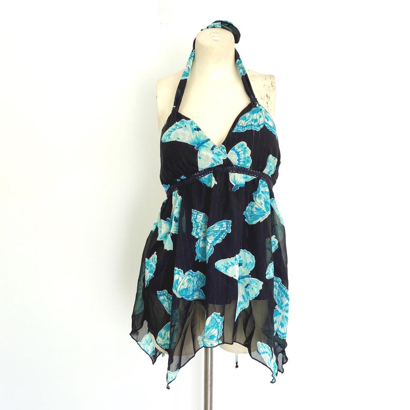 Butterfly Halter Top - Etsy