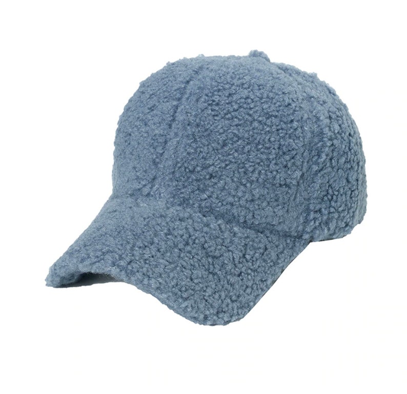 Sherpa Faux Fur Shearling Sherpa Baseball Cap Women Baseball Cap for ...