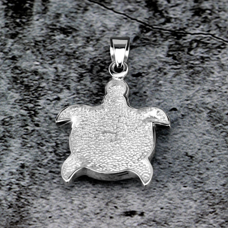 Silvershake Abalone/paua Shell Inlay White Gold Plated 925 | Etsy