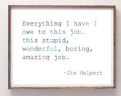 Funny Office Signs the Office TV Show Poster Jim Halpert - Etsy