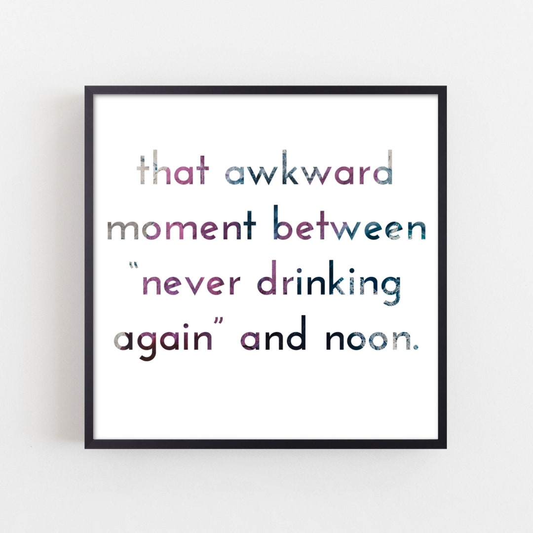 Funny Drinking Sign, Alcohol Sign, Alcohol Gifts, Wall Art for Bar or ...