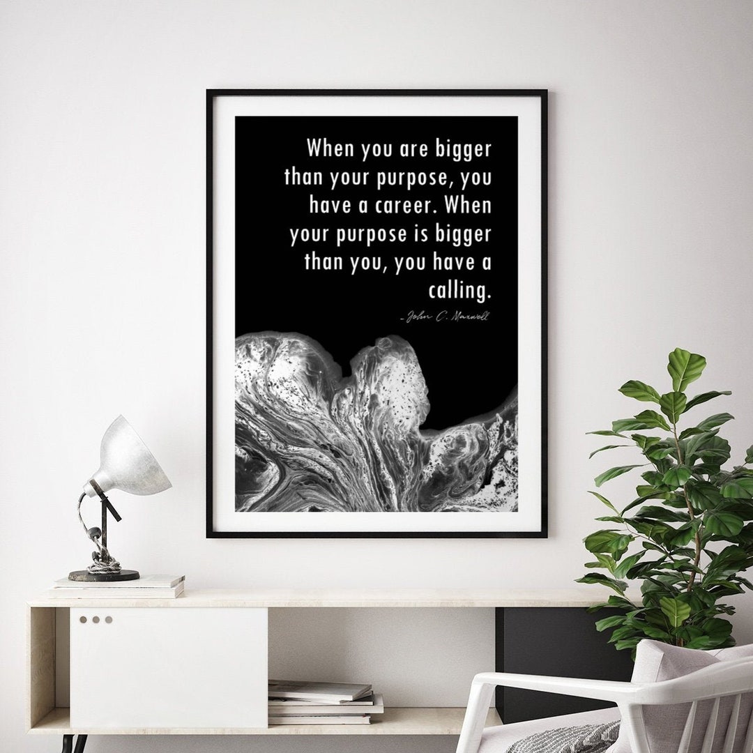 Motivational Quote Print, Motivational Poster, Gift for Entrepreneur ...