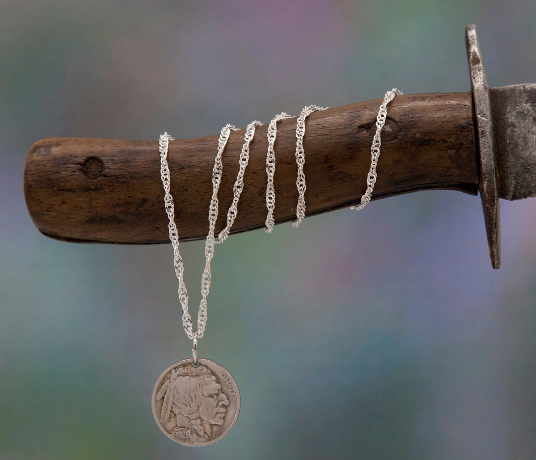 Buffalo Head Nickel Necklace | Indian Head Nickel | Nickel Necklace ...