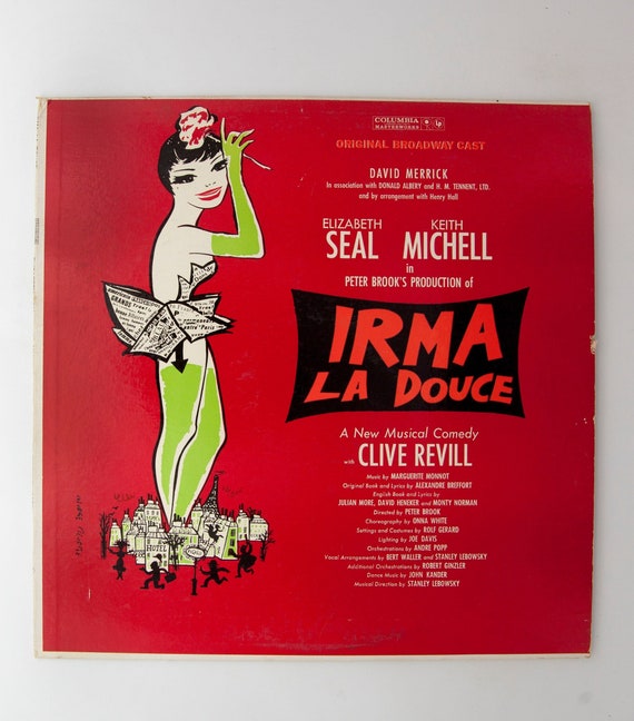 Irma La Douce Original Broadway Cast Elizabeth Seal Keith | Etsy
