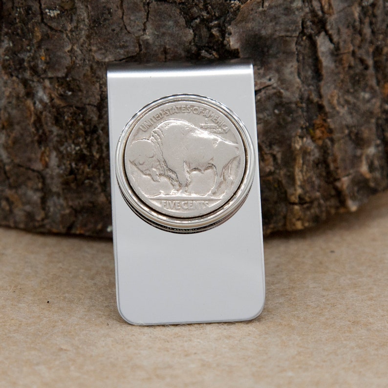 Buffalo Nickel Money Clip - Etsy