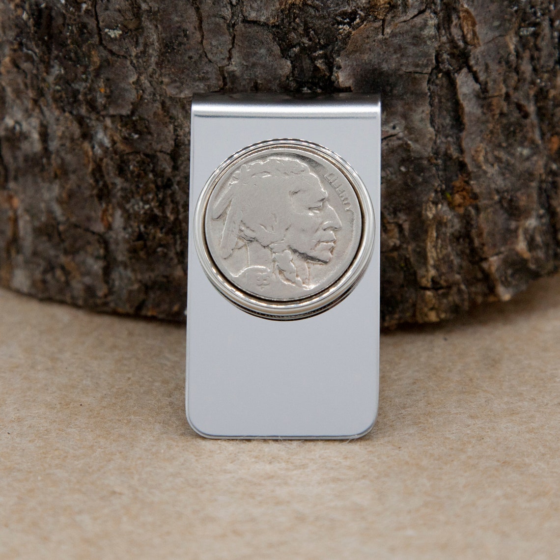 Buffalo Nickel Money Clip - Etsy