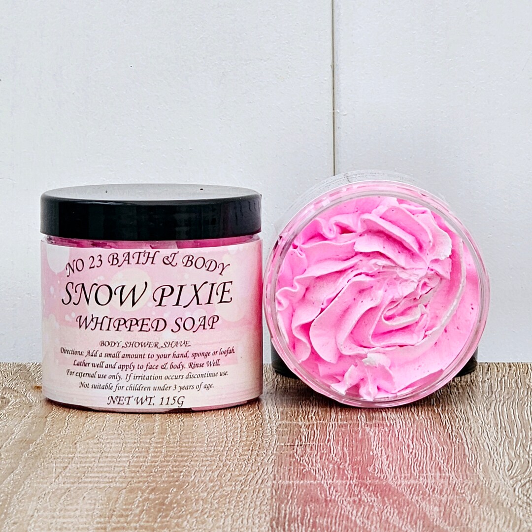 Snow Pixie Whipped Soap - Etsy