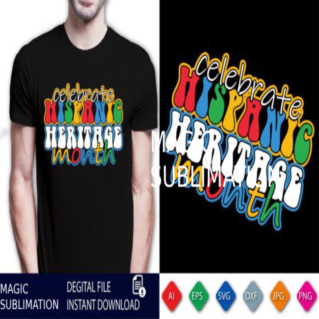 Hispanic Heritage Svg Latinx Pride and Culture Spanic Apparel - Etsy
