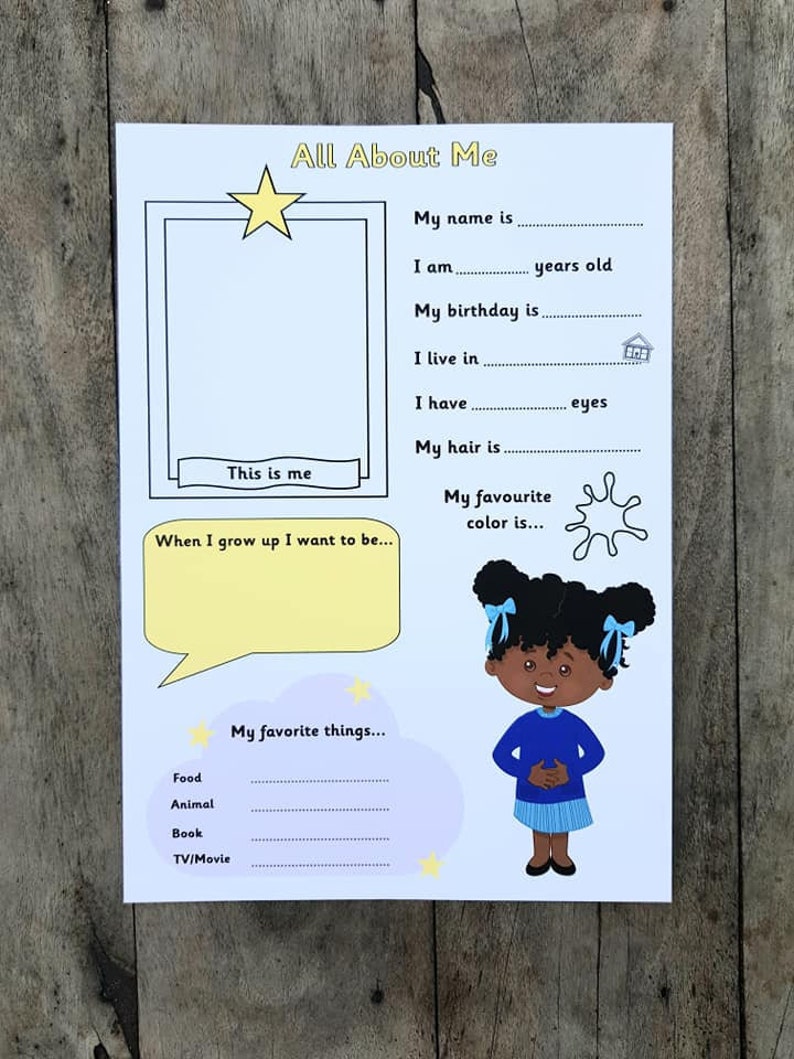 All About Me, Multi Cultural Topic, Kindergarten, Classroom Decor ...