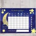 Bedtime Chart A4, INSTANT DOWNLOAD, Sleep Chart, Bedtime Routine - Etsy
