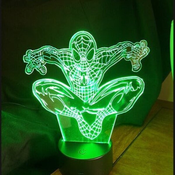 spiderman 3d light