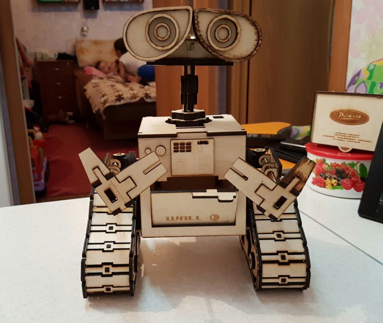 Wall E Laser Cut Model: 3D Puzzle SVG File (digital Download) - Etsy